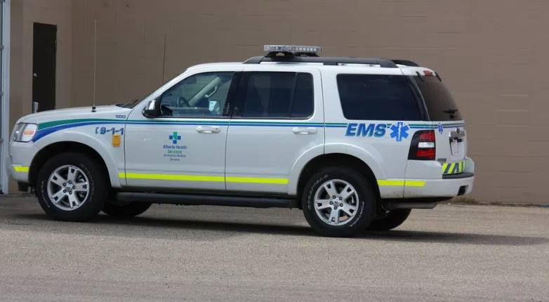 EMS vehicle runs over police officer, woman while responding to medical ...