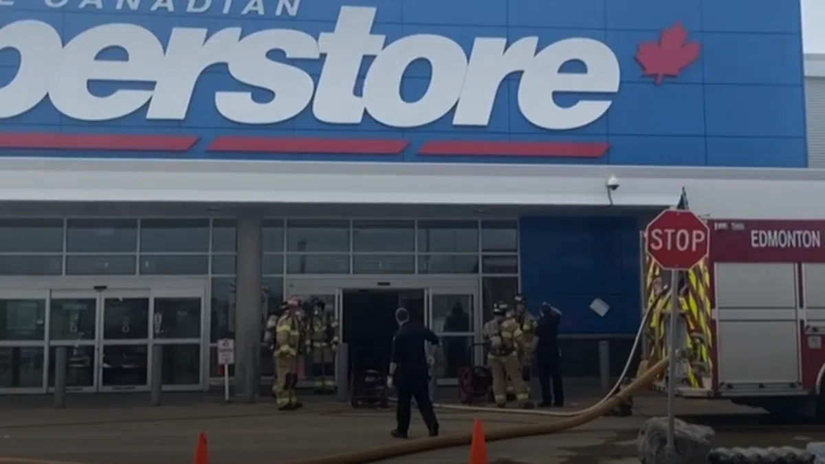 One person injured after fire at Edmonton Superstore | Raven Radio Network