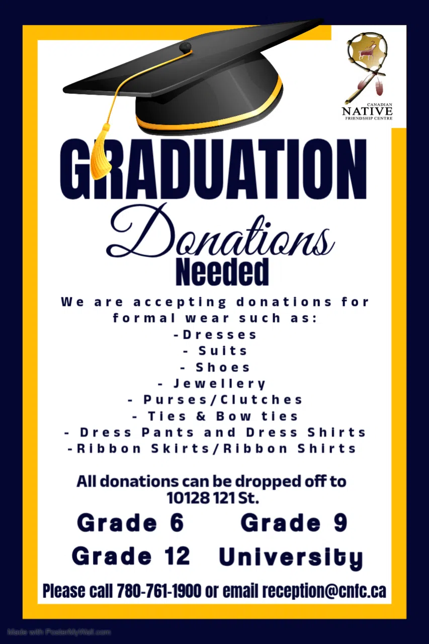 Canadian Native Friendship Centre Collecting Formal Wear Donations for ...