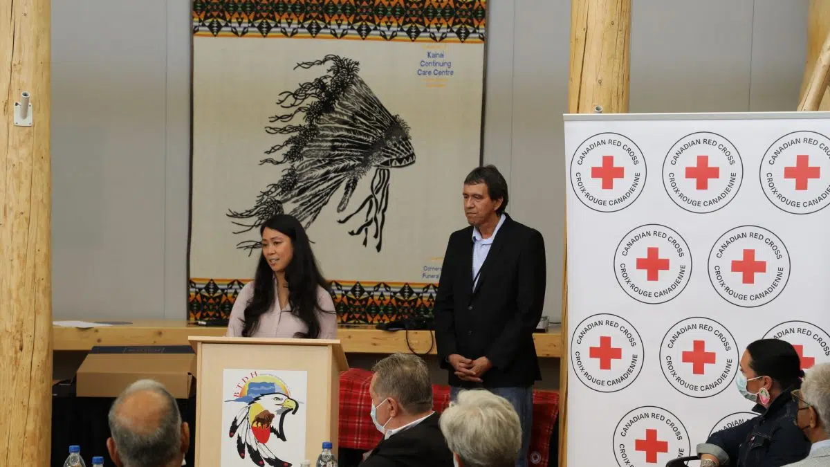 Tom Jackson and Charles Weaselhead awarded Order of the Red Cross ...