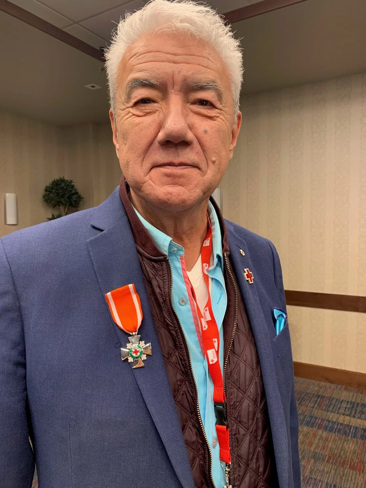 Tom Jackson and Charles Weaselhead awarded Order of the Red Cross ...