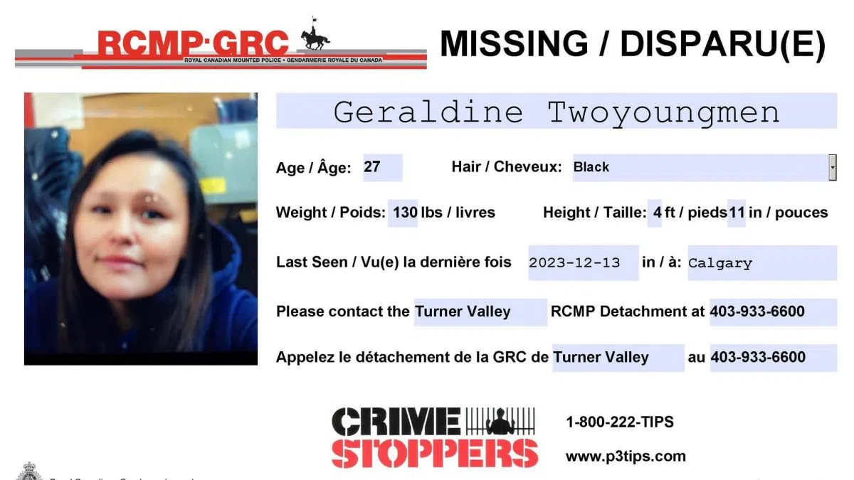 Turner Valley Rcmp Are Asking For The Publics Help Locating A Missing