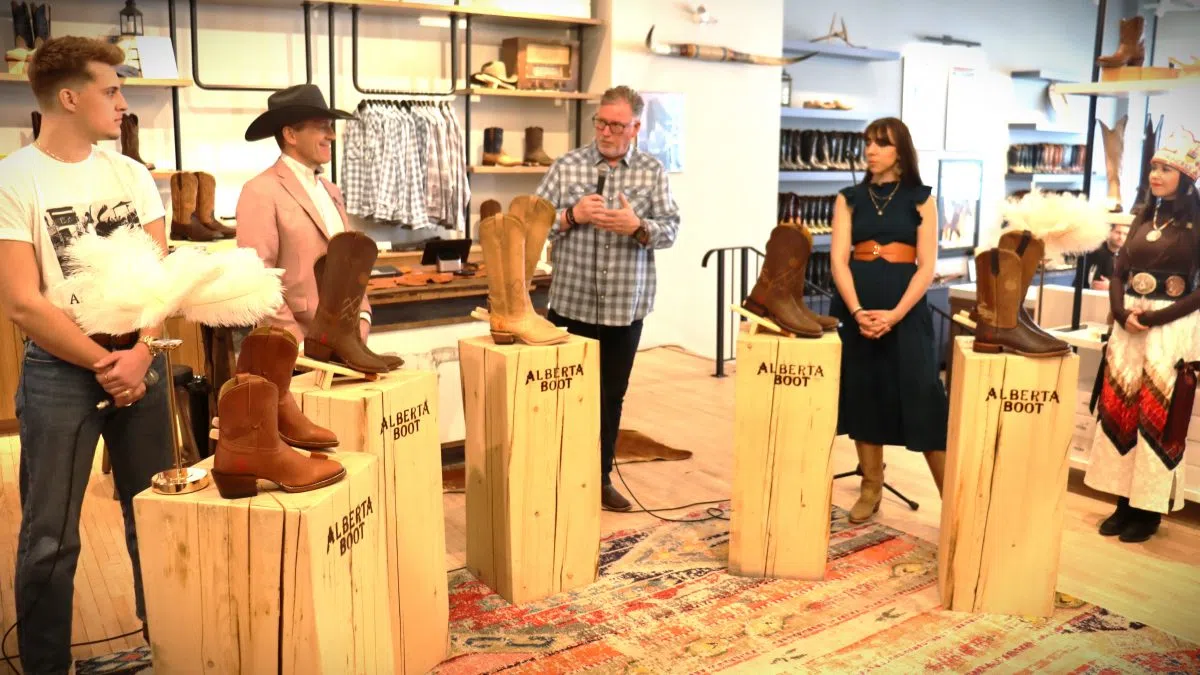 Calgary Stampede commemorative cowboy boot honours First Nations ...