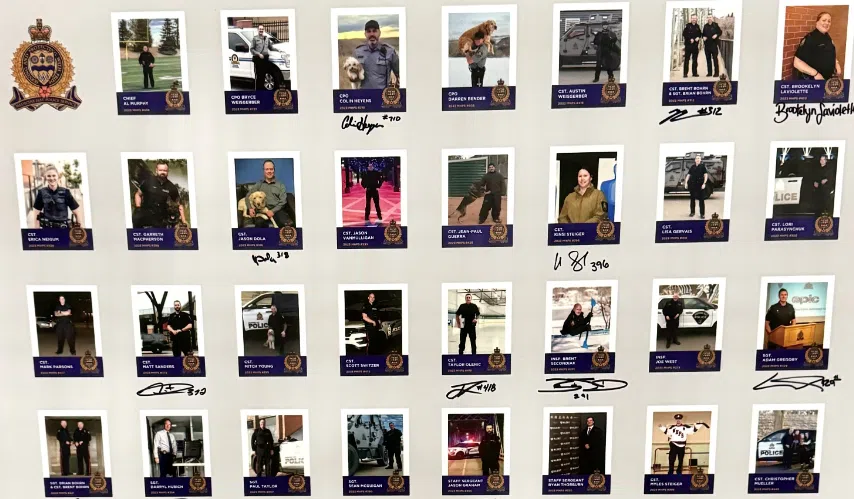 Medicine Hat Police Service celebrate 125 years with “Cop Cards” | CJWE ...