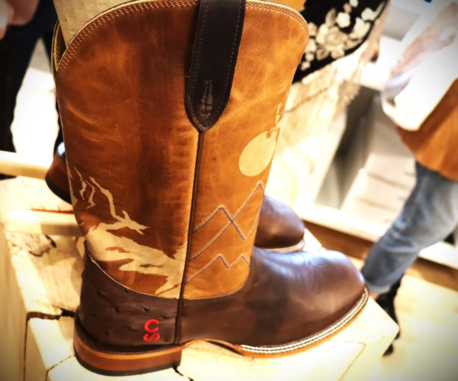 Calgary Stampede commemorative cowboy boot honours First Nations ...