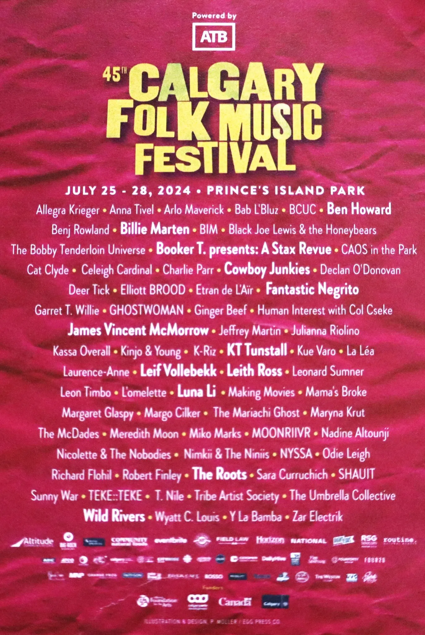 Calgary Folk Music Festival announces star studded lineup | CJWE ...