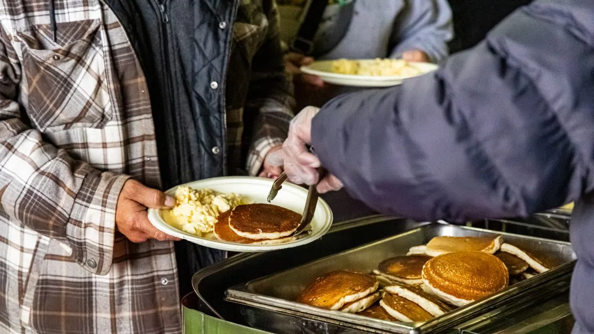 Good Stoney First Nation gets into the Stampede spirit with a pancake ...