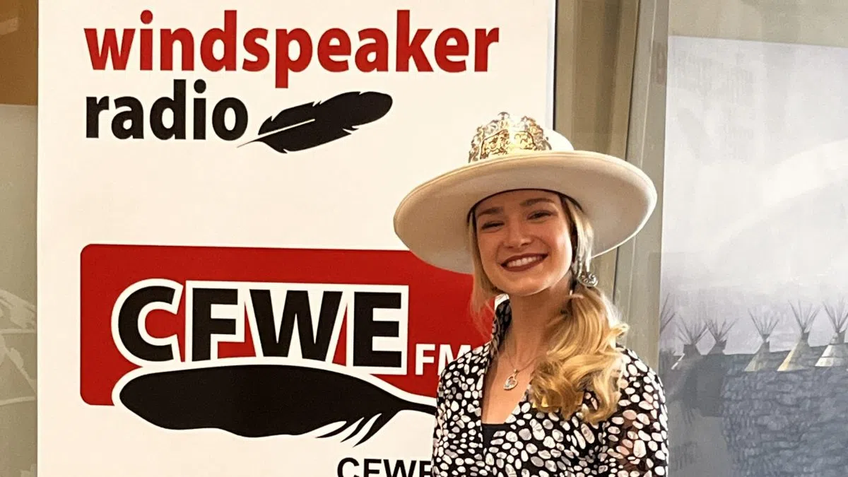 Stampede Princess Brooke Fielding visits CJWE studios | CJWE Southern ...