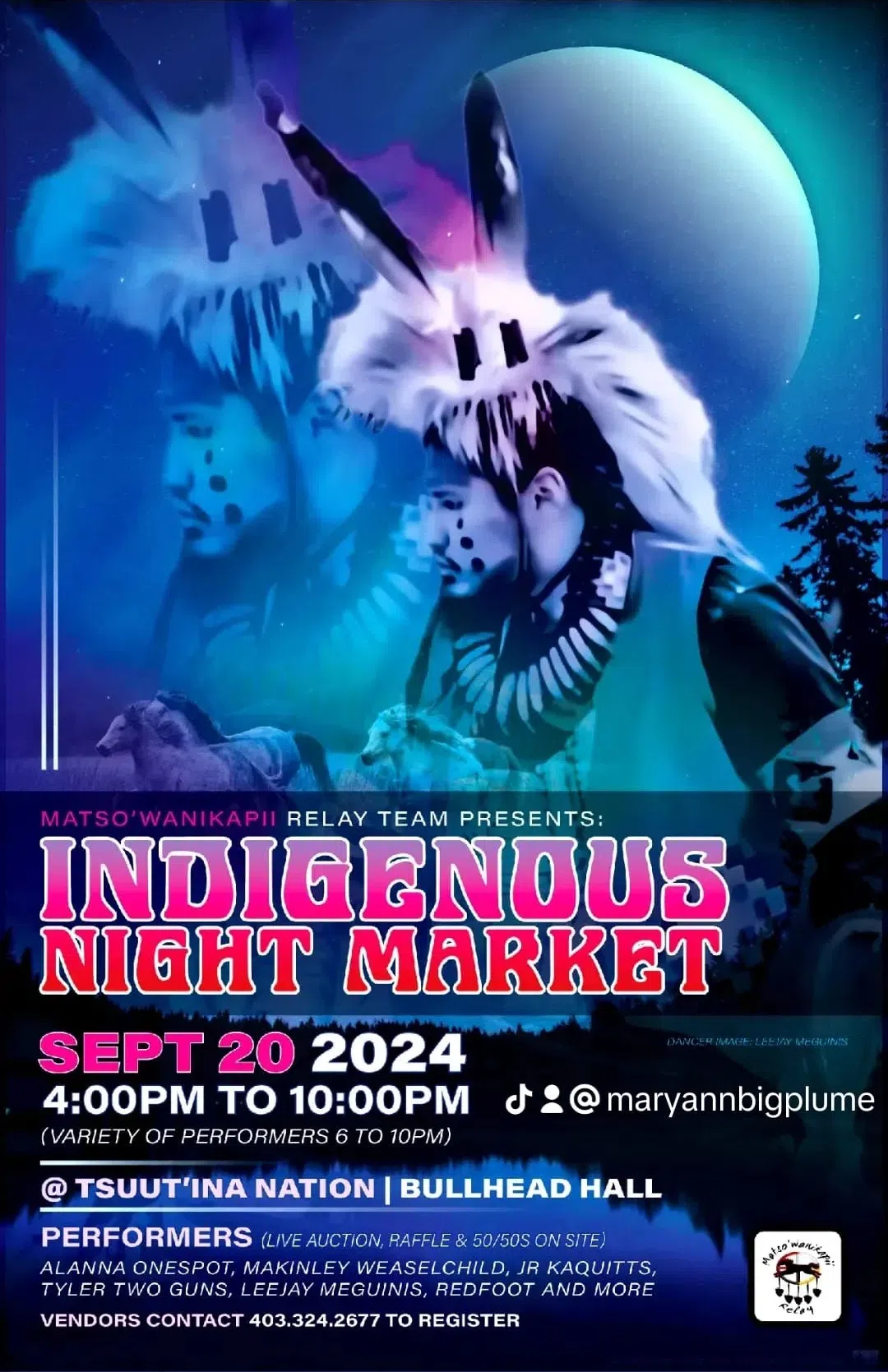 Indigenous Night Market in Tsuu’Tina on Sept. 20th | CJWE South