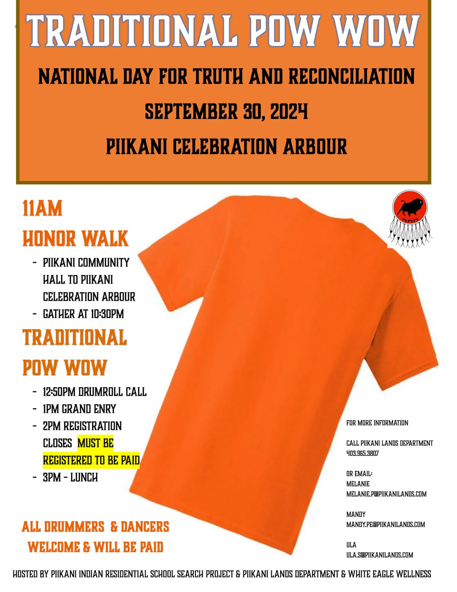 National Day for Truth and Reconciliation Traditional Powwow | CJWE ...