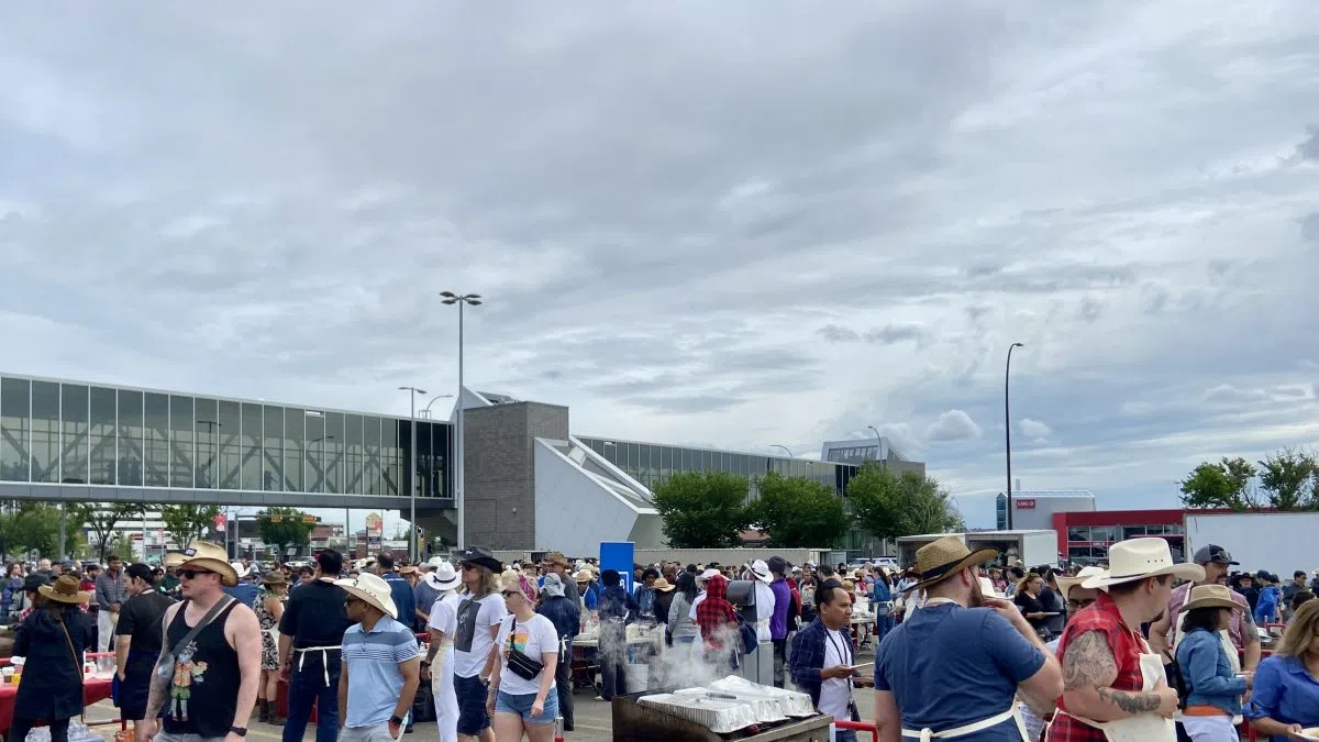Chinook Centre Stampede Breakfast sets new Guinness World Record! | CJWE Southern Alberta
