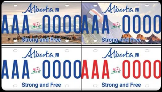 Alberta drivers will be getting a new licence plate late next year ...