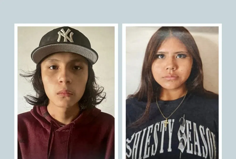 Two missing youth from Blood Tribe are missing and are believed to be ...