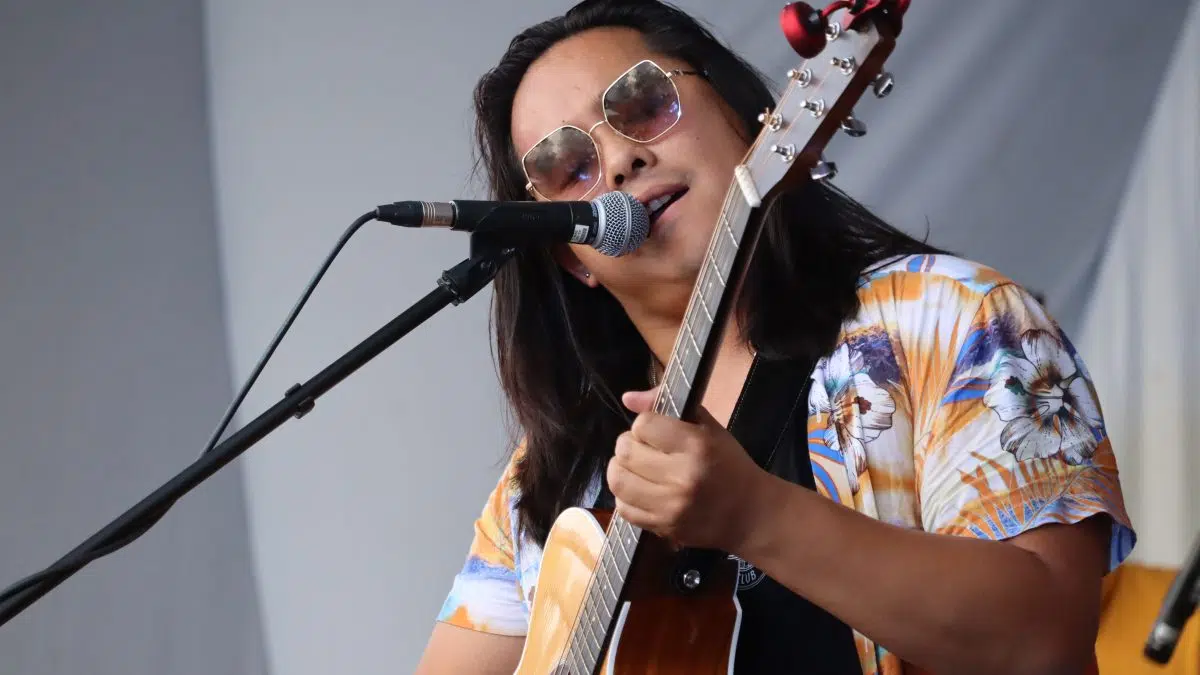 Aysanabee brings a unique performance to Edmonton Folk Music Festival ...