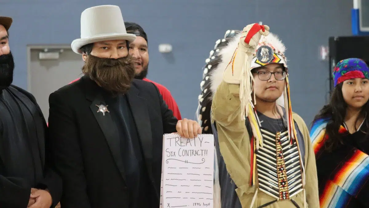 Alexis Nakota Sioux Nation recognizes treaty signing after 146 years | CFWE North