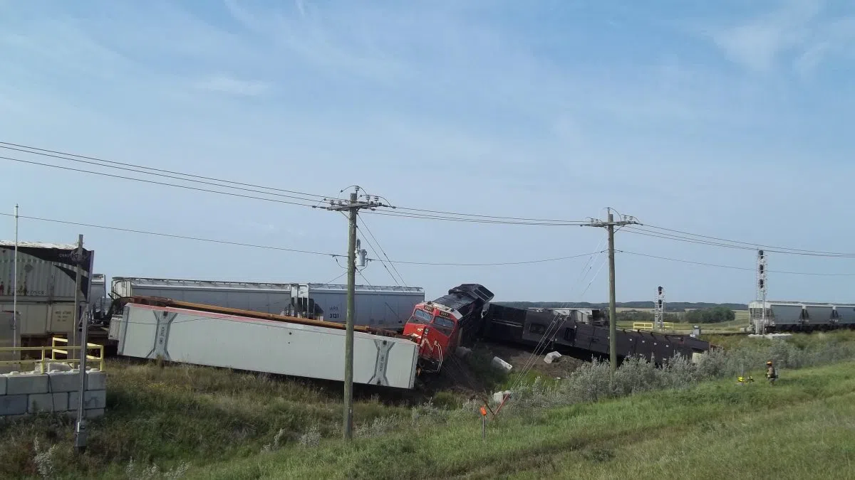Train Derailment Southeast of Edmonton | CFWE Northern Alberta