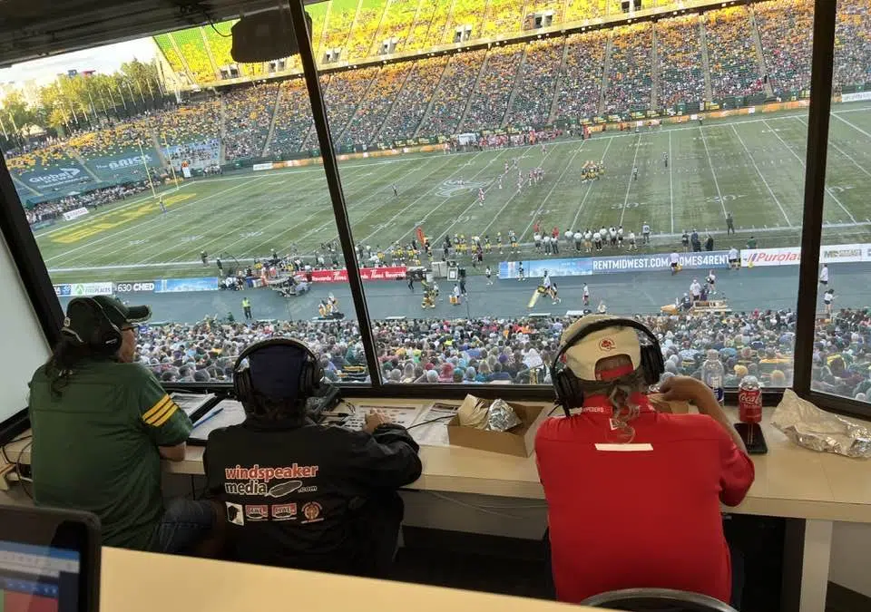 Windspeaker Radio Network broadcast CFL game in both Cree and Blackfoot langauge | CFWE, Alberta ...