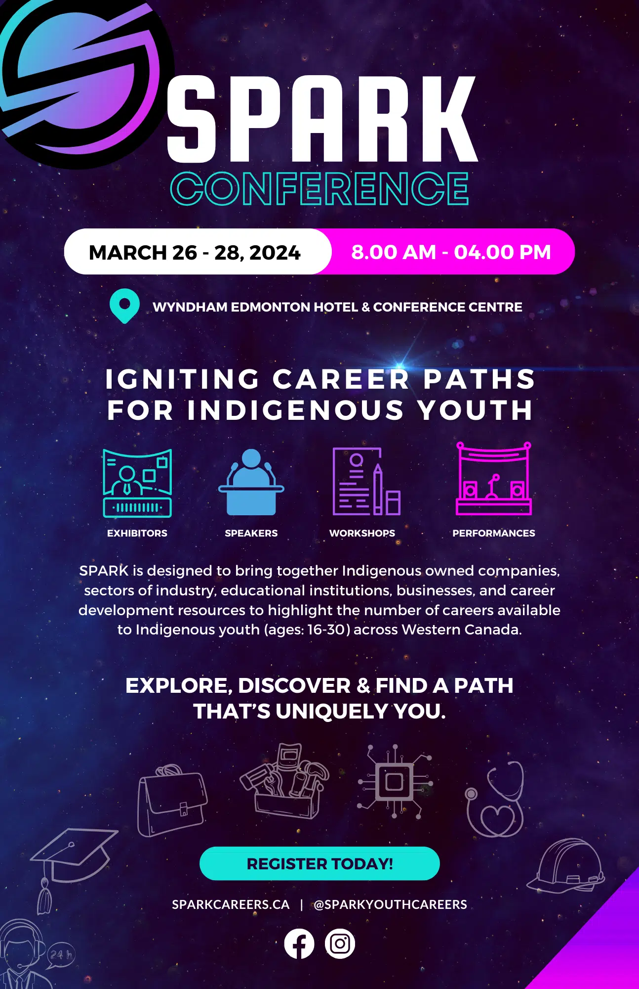 Spark Indigenous Careers Conference | CFWE Northern Alberta