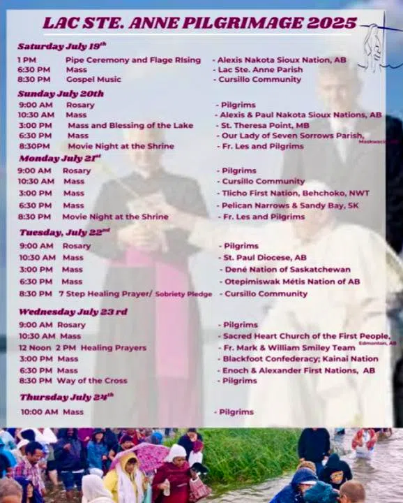 Lac St. Anne Pilgrimage 2025 | CFWE Northern Alberta