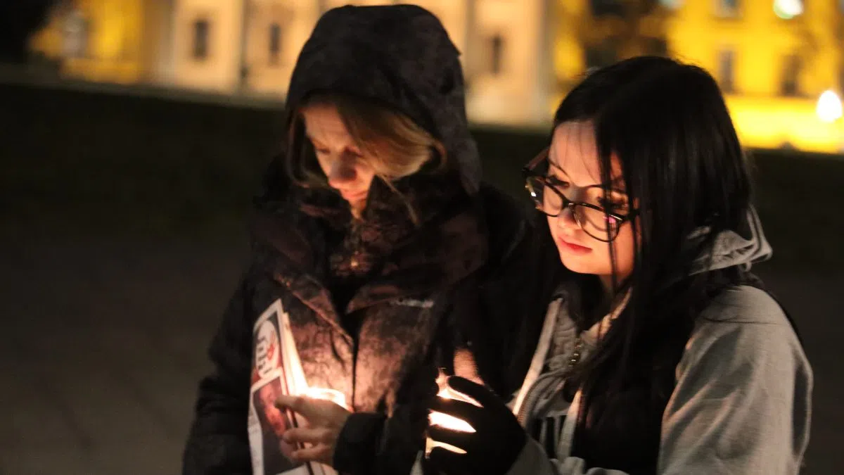 Community Holds Vigil for Missing Woman Natanis Merasty | CFWE Northern ...