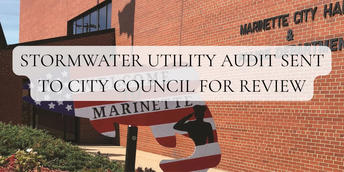 STORM WATER UTILITY AUDIT SENT TO CITY COUNCIL FOR REVIEW