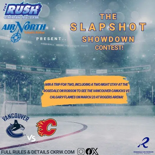 Slapshot Showdown Contest | 96.1 The Rush