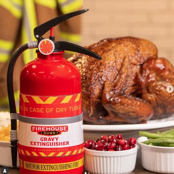 A Gravy Extinguisher Now Exists Thanks To Firehouse Subs: | 94.7 STAR FM