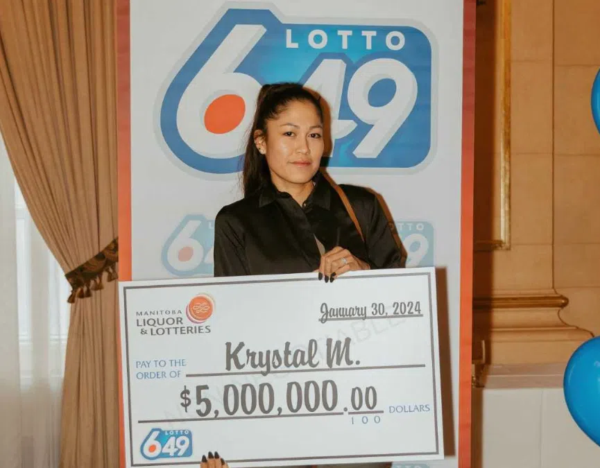 A Winnipeg woman has received a $5-million Lotto 6/49 birthday gift ...