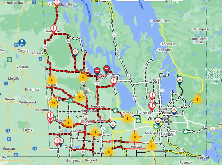 Many Westman highways closed Monday morning due to blizzard – March 4th ...
