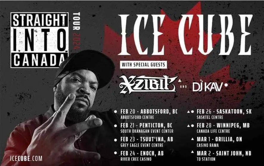 Ice Cube, Xzibit, DJ Kav to tour across Canada | Red Beats Radio