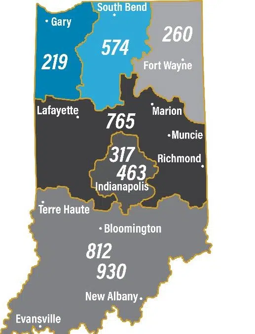 Ten-Digit Dialing in Indiana’s 219 and 574 Area Codes Starts Soon ...