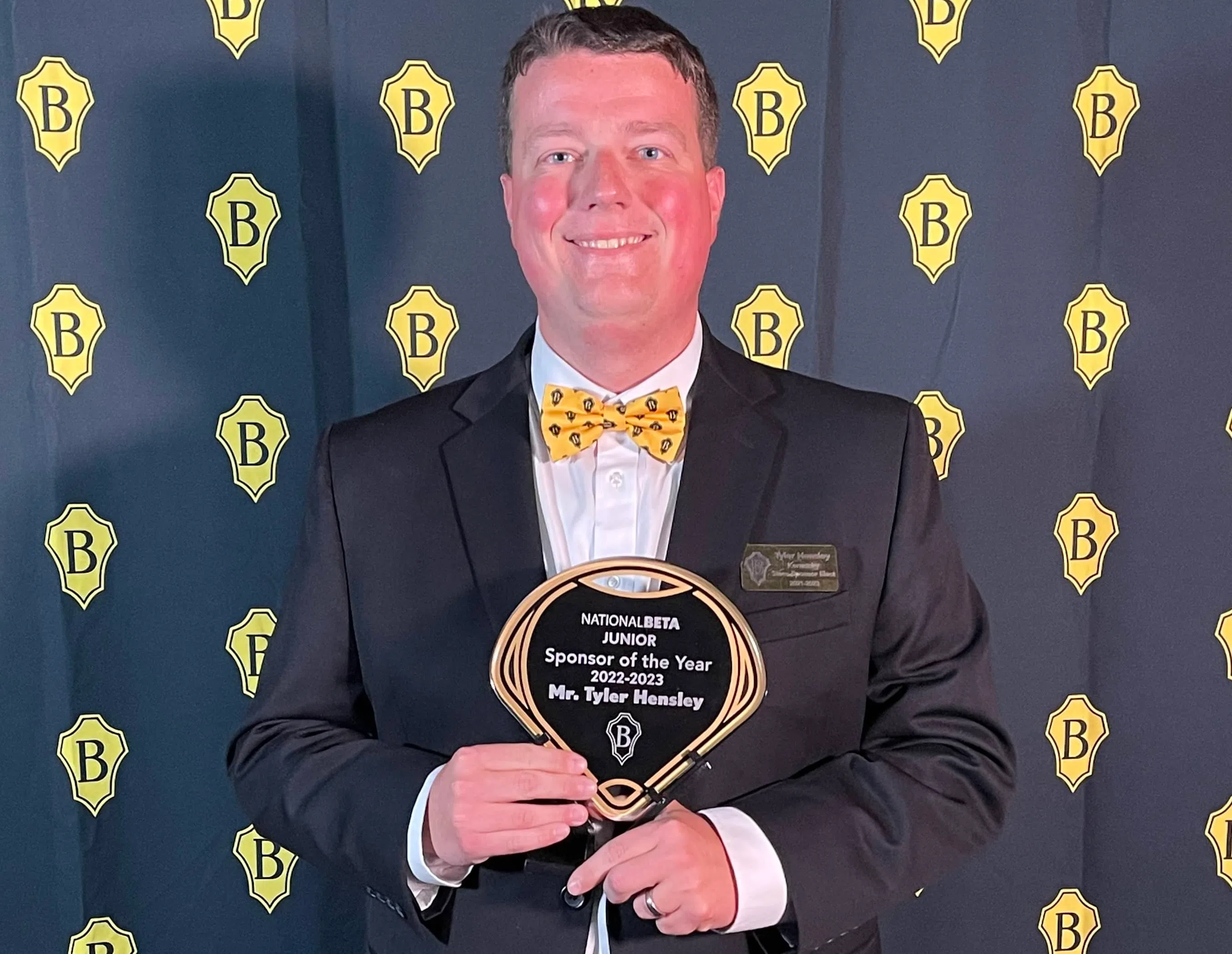 Tyler Hensley honored as National Beta’s Junior Beta Club sponsor of ...