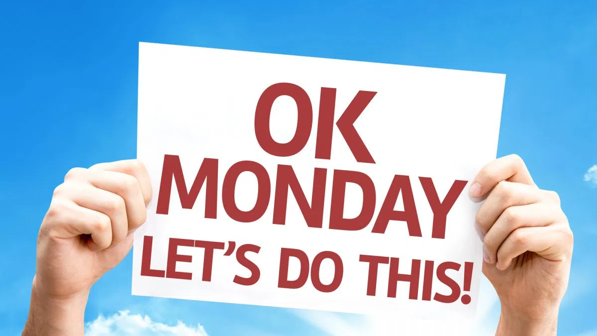 Enjoy the Weekend but Be Ready for Monday Morning! | Rock 94 And A Half ...