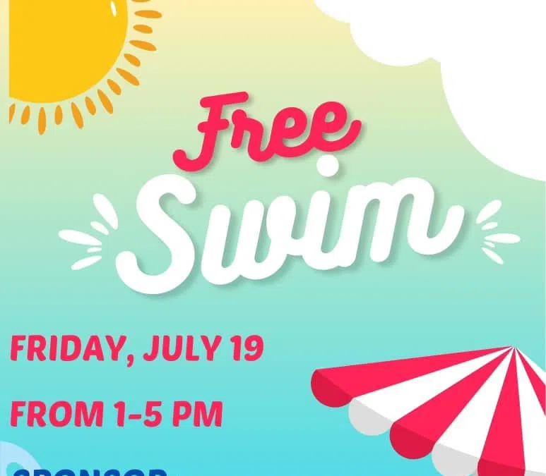 FREE SWIM DAY FRIDAY AT FAIRFIELD CITY SWIMMING POOL | WFIW FM / WFIW AM / WOKZ-FM
