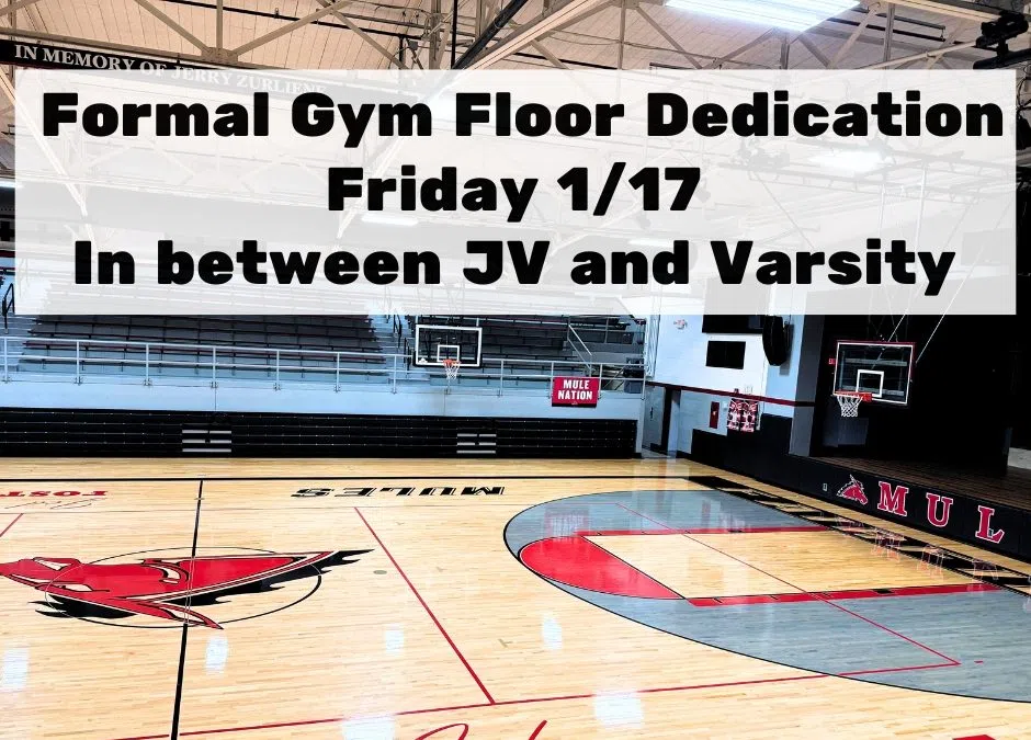 FORMAL GYM FLOOR DEDICATION FRIDAY AT FAIRFIELD COMMUNITY HIGH SCHOOL ...