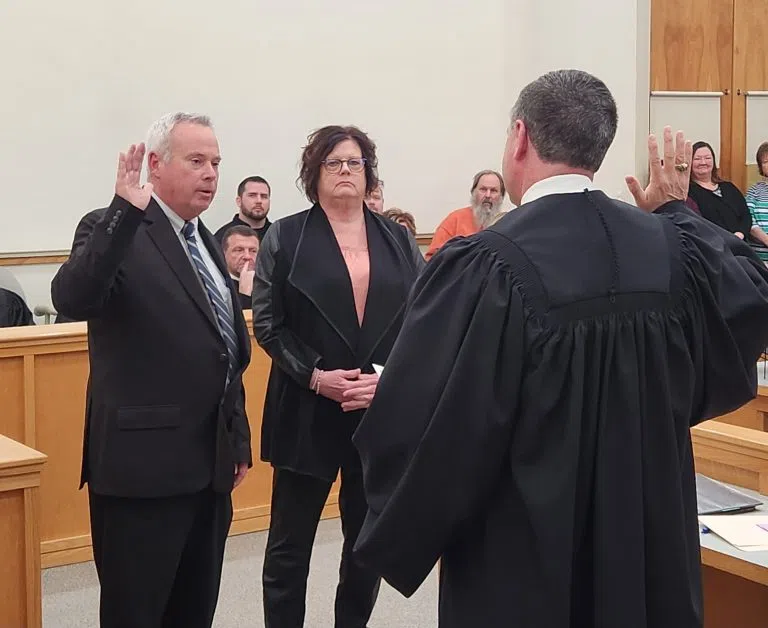 MATT VAUGHN SWORN IN THURSDAY AS THE NEW RESIDENT JUDGE IN WAYNE COUNTY | WFIW FM / WFIW AM ...