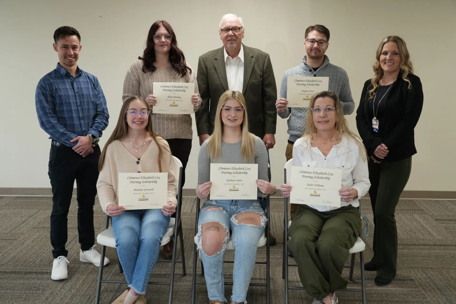 JERRY COX AWARDS CLEMENCE ELIZABETH COX SCHOLARSHIP TO NURSING STUDENTS ...