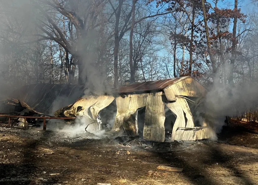 FAIRFIELD RURAL FIRE CREWS RESPOND TO BUILDING FIRE WEST OF GEFF | WFIW ...