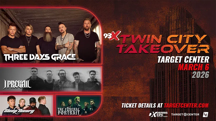93X Twin City Takeover starring Three Days Grace, I Prevail & More! | 93X