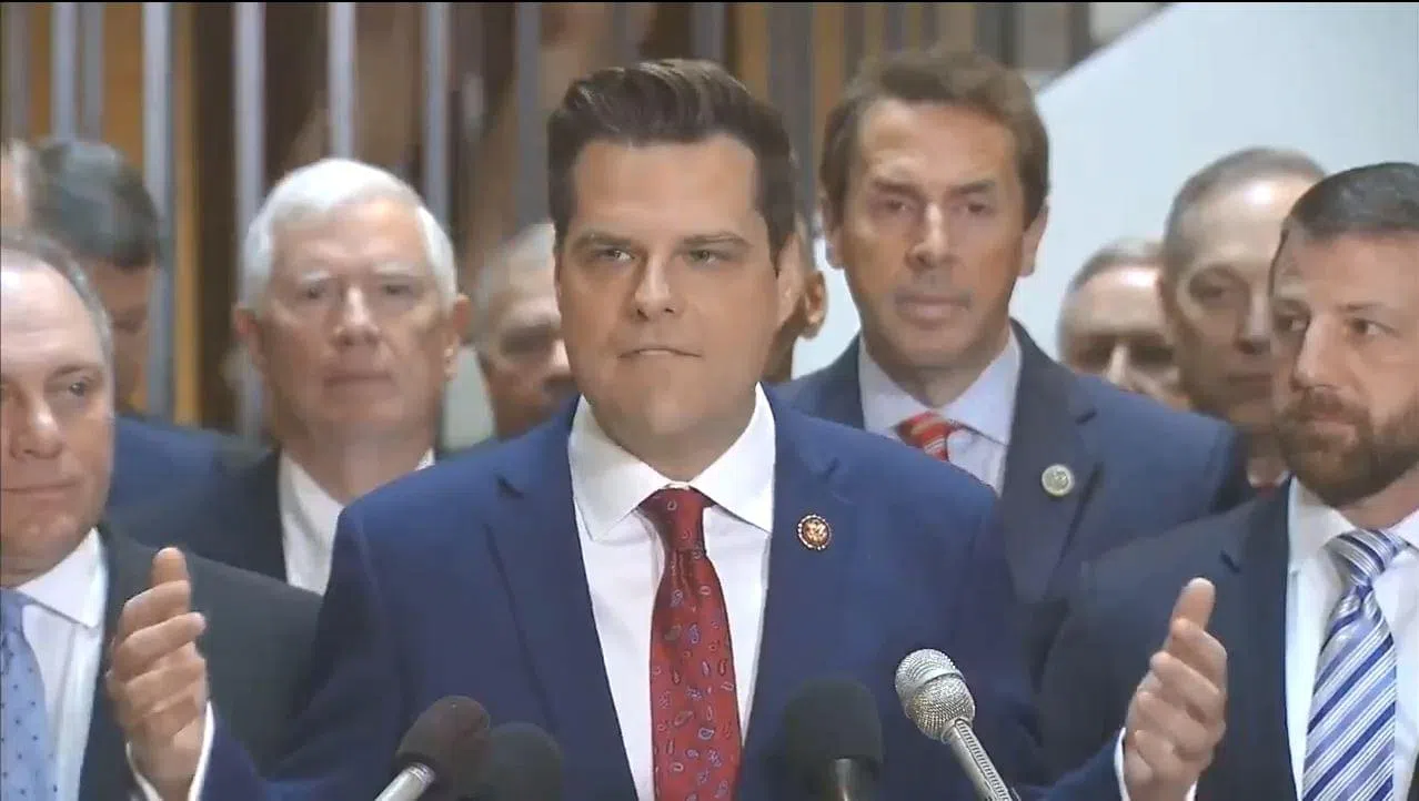 Matt Gaetz Withdraws Name for Attorney General | News Talk (WBAP-AM)