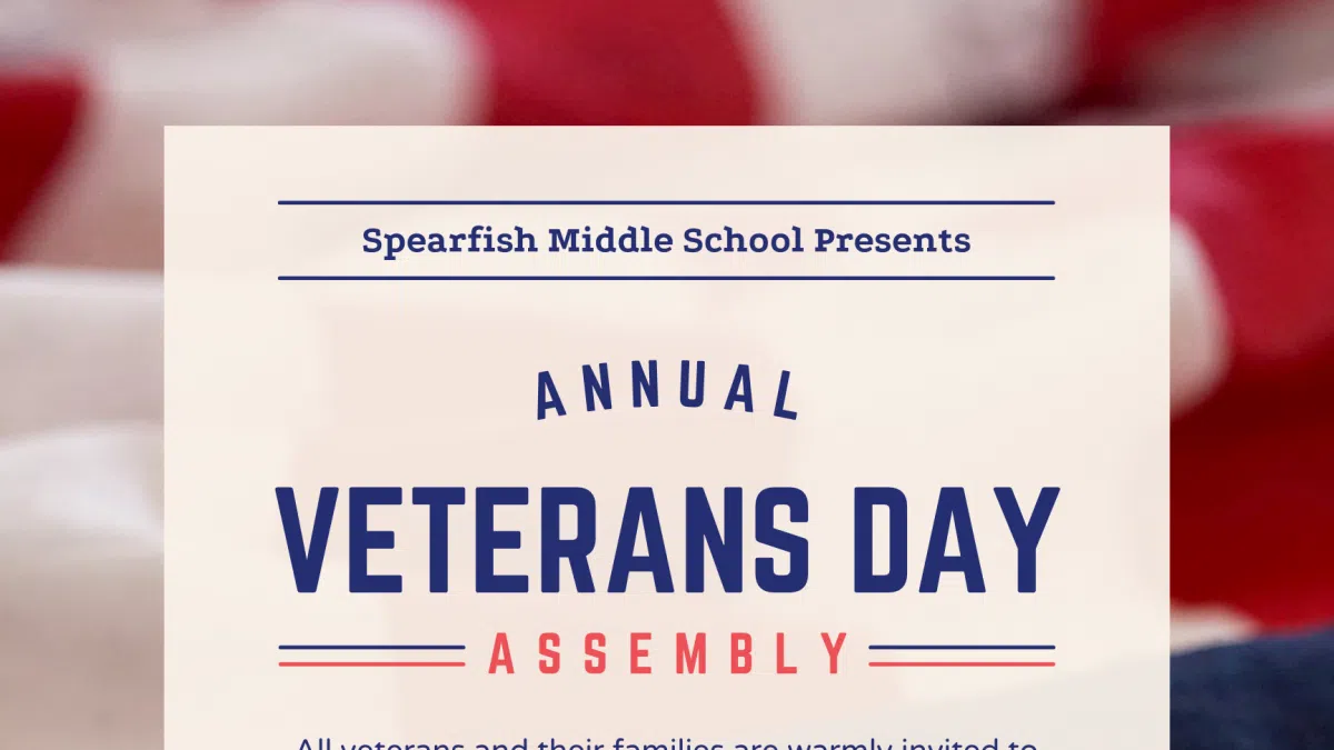 Spearfish Middle School Presents Their Annual Veterans Day Assembly ...