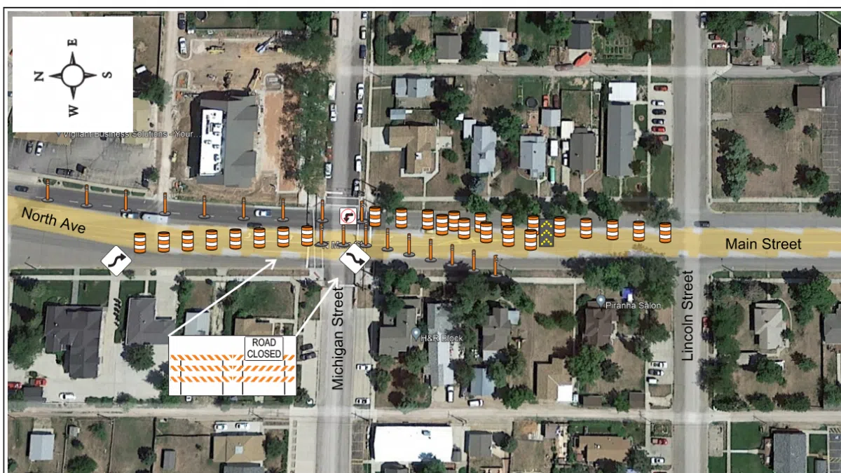 North Main and Michigan: Traffic Control | 980 AM/103.5 FM BLACK HILLS ...