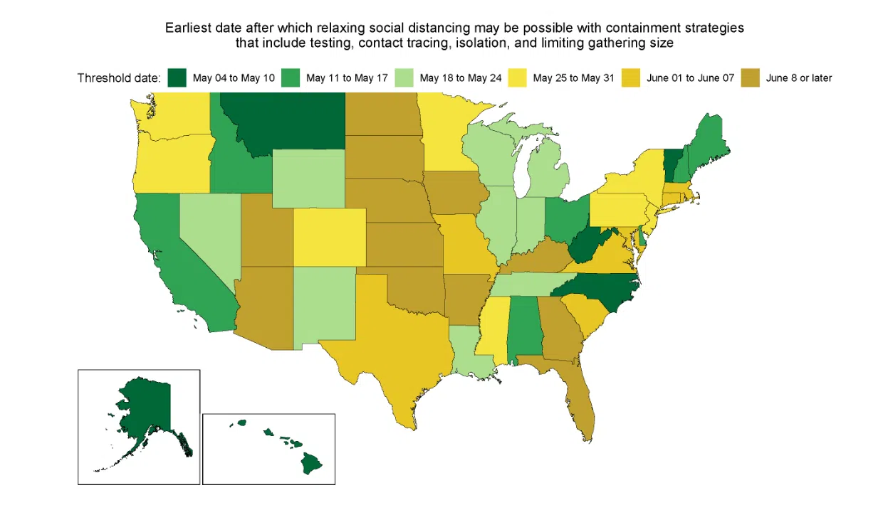 Reopening California: Here’s when researchers project California can ...