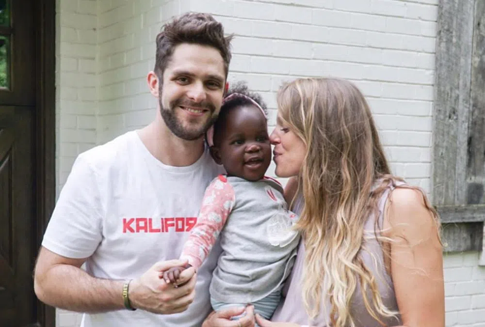 Thomas Rhett and Wife Welcome Adopted Child Home | KATM-FM