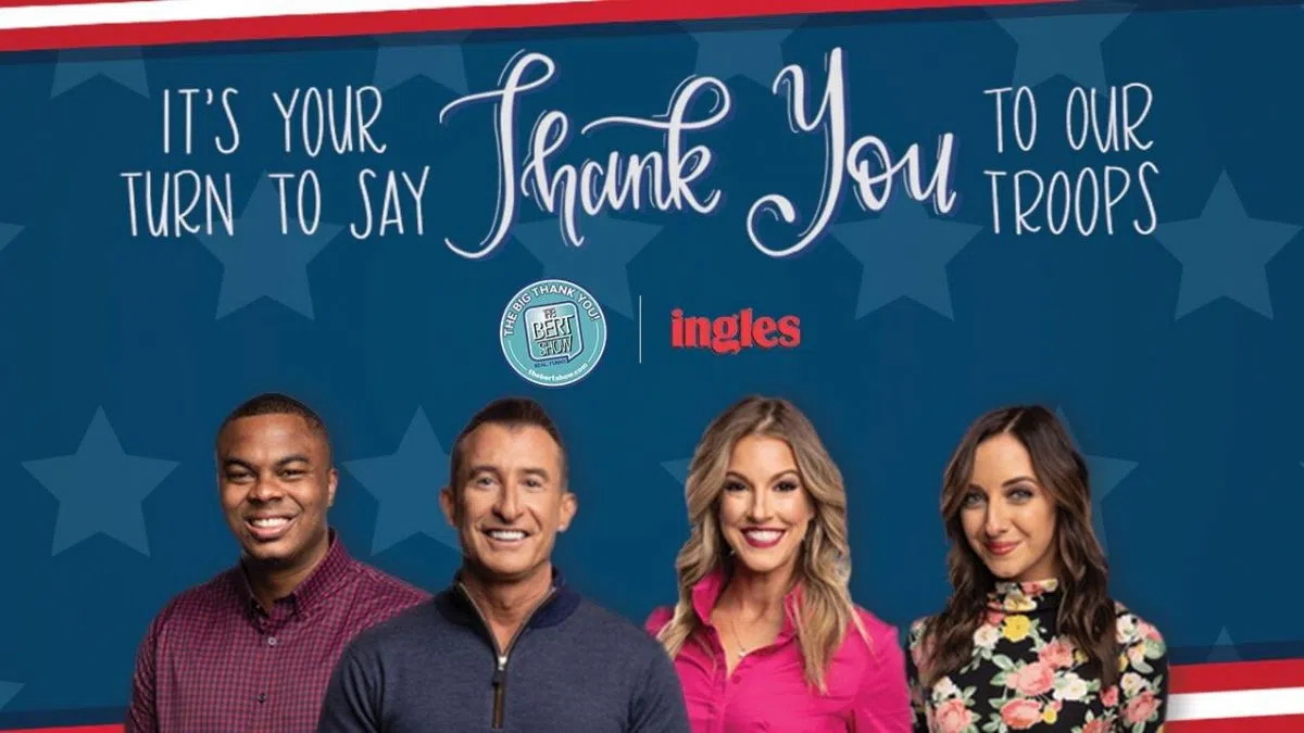The Bert Show’s BIG THANK YOU! | KQHN-FM