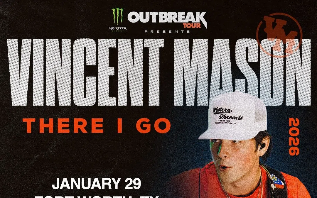 Two Chances to Score Vincent Mason Tickets! | New Country 96.3