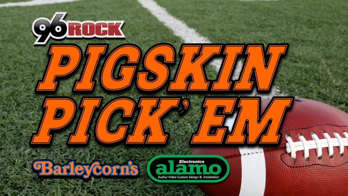 Pigskin Pick’em | 96 ROCK | WFTK-FM