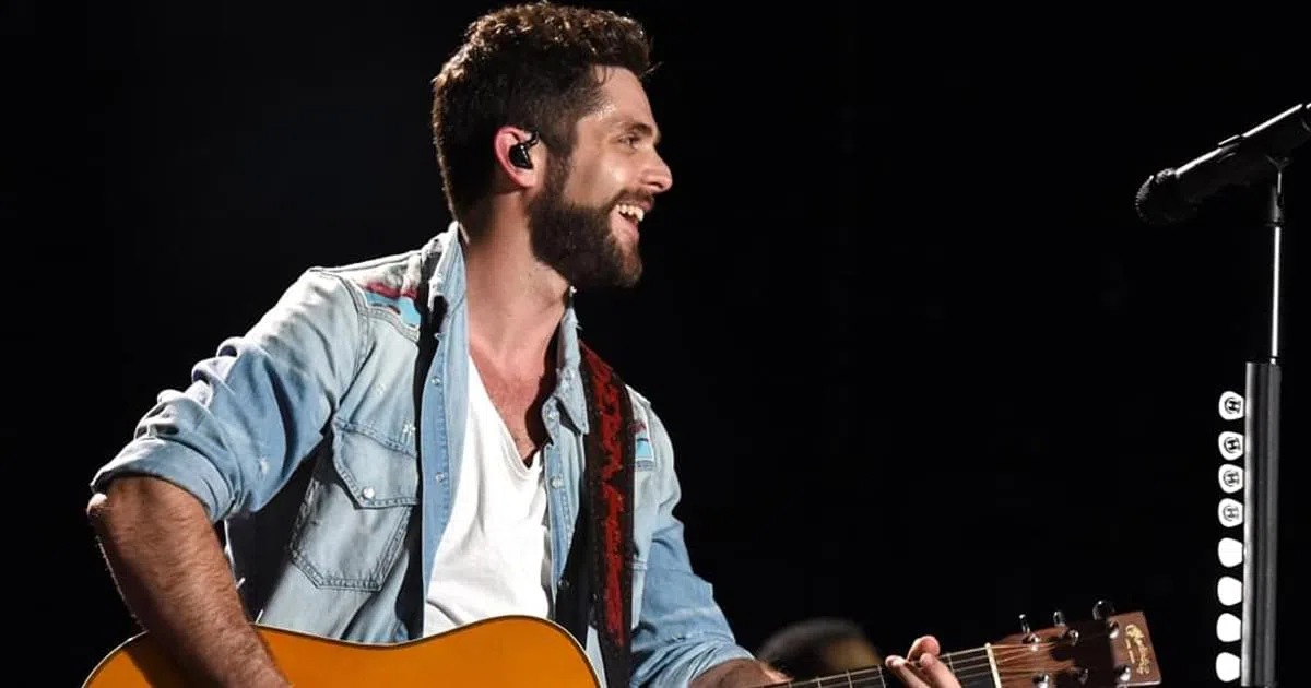Watch Thomas Rhett Perform “Be a Light” on “CMT Celebrates Our Heroes ...