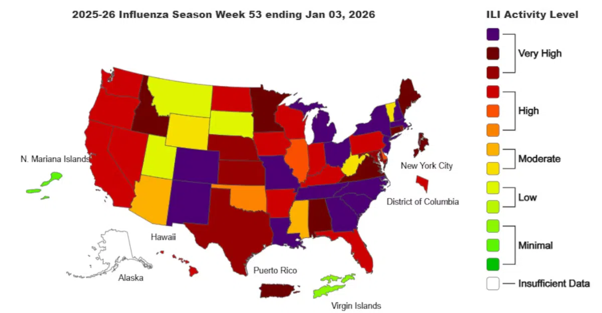 Flu Activity in Tennessee Trending Down but Spread Still Among Worst in ...
