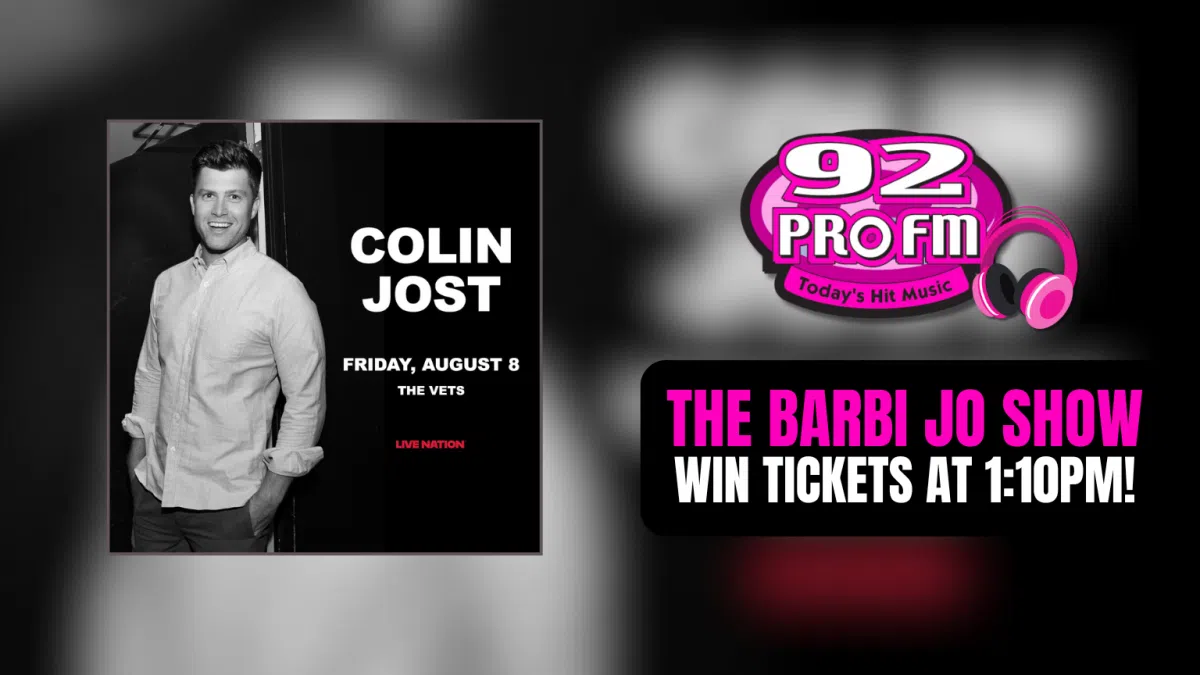 Barbi 1:10pm | Win Colin Jost Tickets! | WPRO-FM